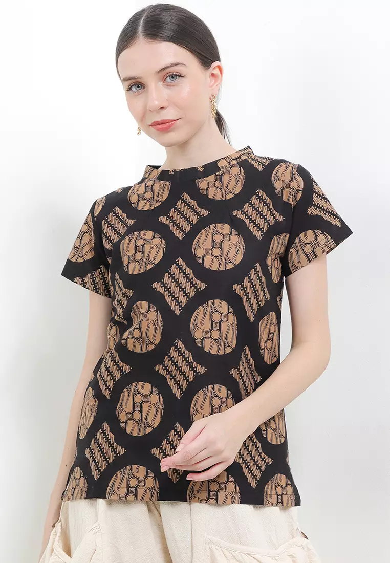 Jual Batik First Blouse Kupnat Turtle Cap-Slv Original 2026 | ZALORA ...
