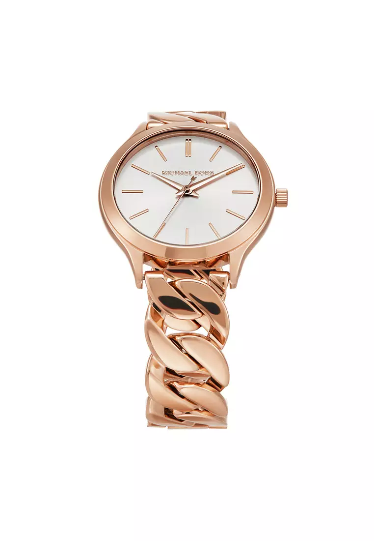Buy Michael Kors Runway Rose Gold Stainless Steel Watch MK7473 2025 ...