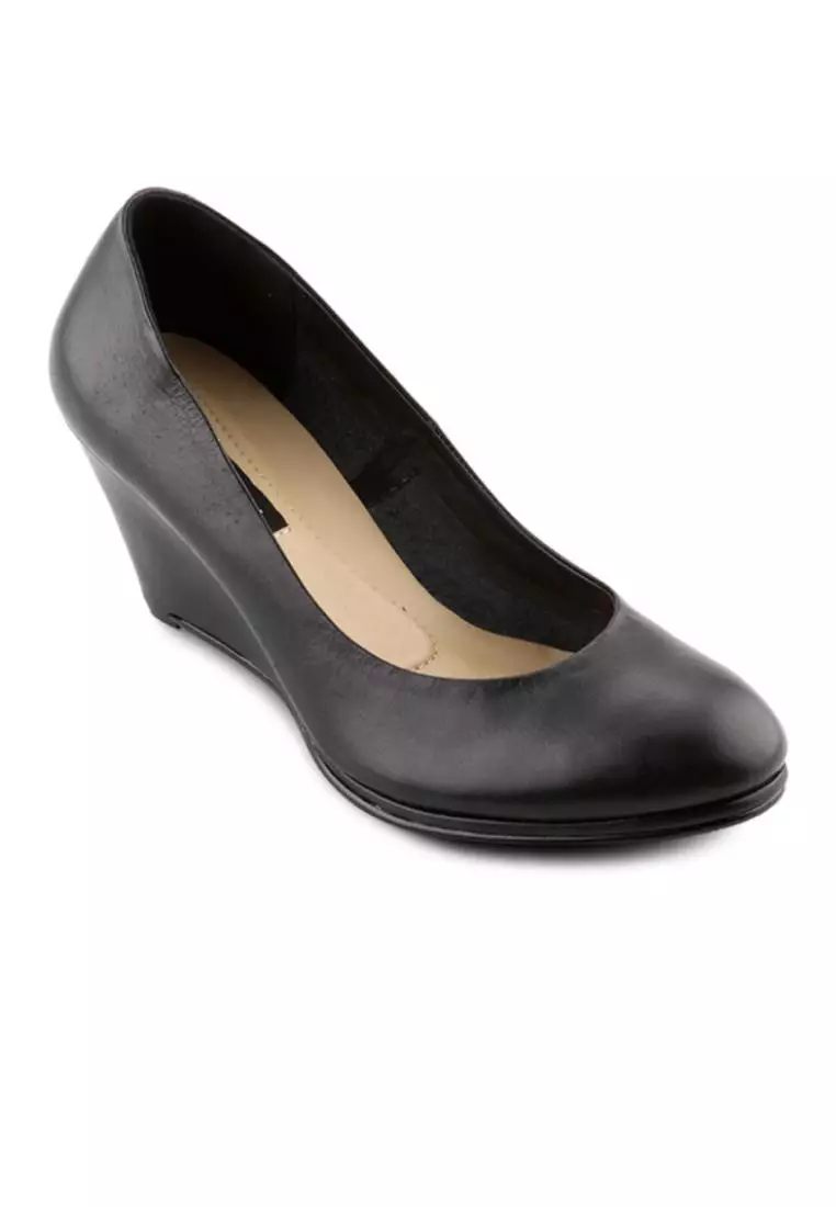 Jual Marelli Raia sepatu Wanita kantor Wedges Original 2026 | ZALORA ...