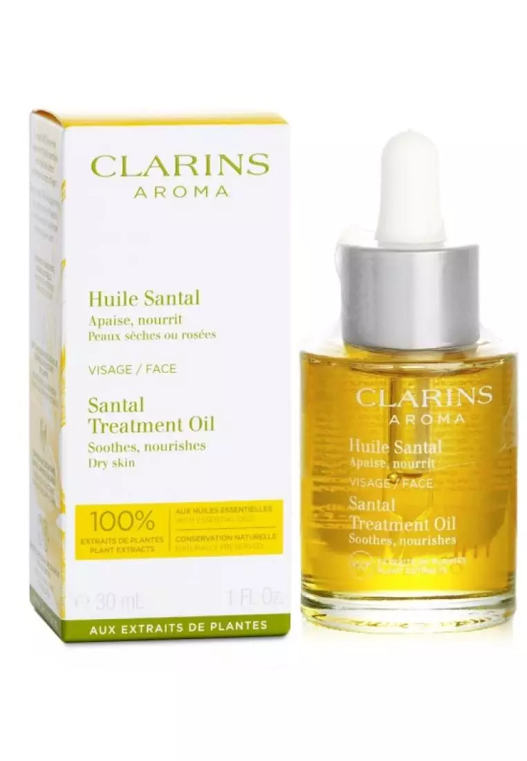 Buy Clarins CLARINS Santal Treatment Oil - Dry Skin 30ml Online ...