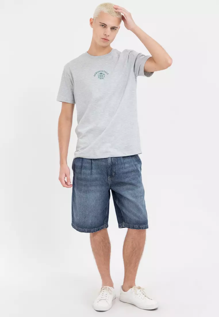 Buy Aeropostale Men's 1987 High Density Logo Tee 2026 Online | ZALORA ...