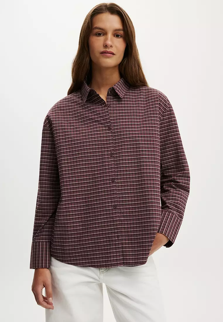 Buy Cotton On Sloane Oversized Shirt 2026 Online | ZALORA