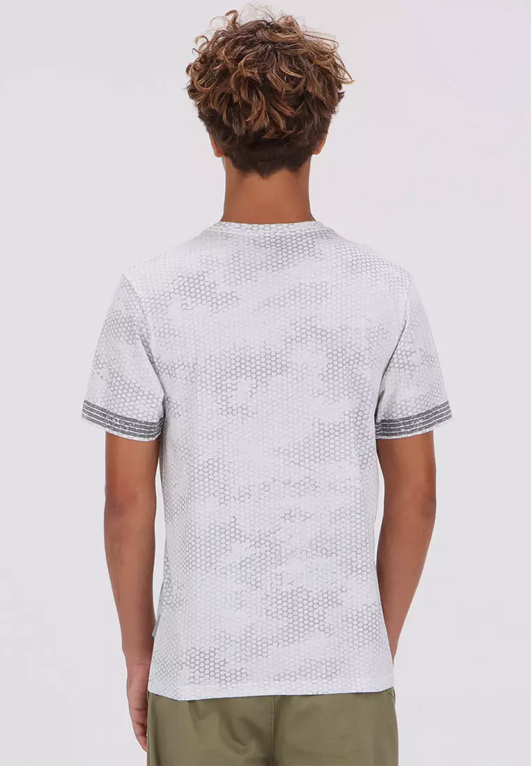 Jual Volcom MCT PUDDLE SHORT SLEEVE TEE WHITE Original 2026 | ZALORA ...