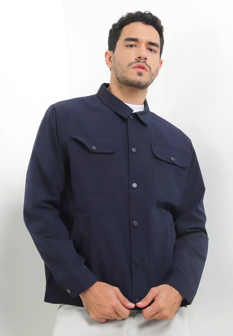 Jual Obermain Garret Button Down Jacket Original 2024 | ZALORA Indonesia