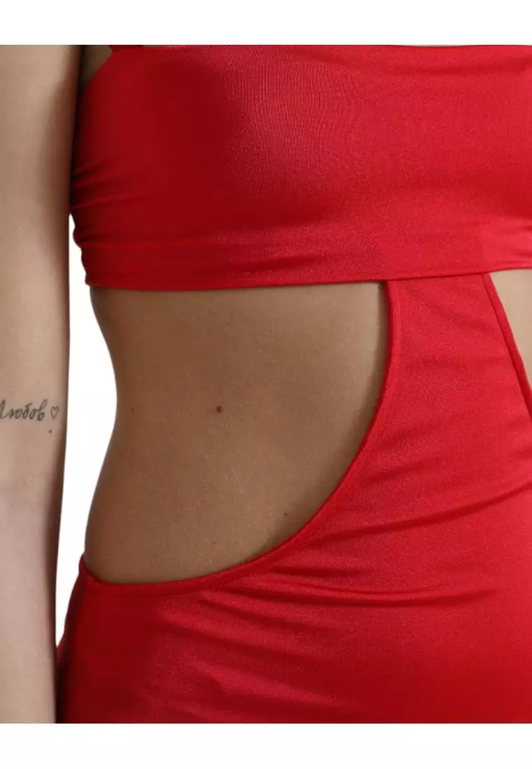 Buy Dolce & Gabbana Cut Out Bodycon Mini Dress Dresses 2025 Online | ZALORA