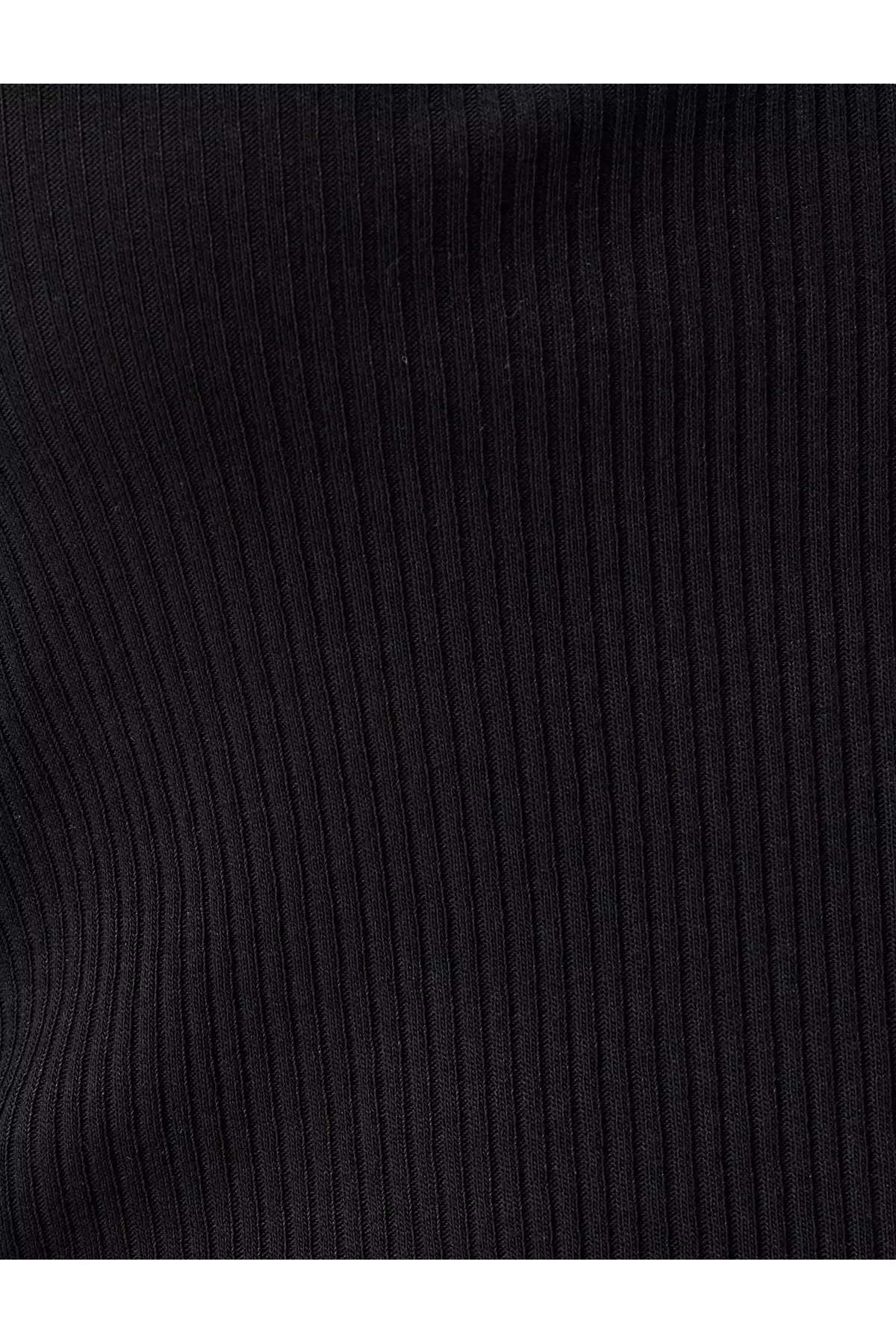 Buy KOTON Long Sleeve Window Detailed Bow Accessory Ribbed T-Shirt 2026 ...