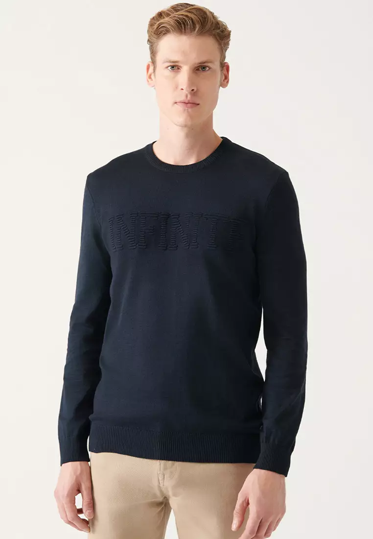 Buy Avva Text Slogan Sweater 2025 Online | ZALORA Philippines