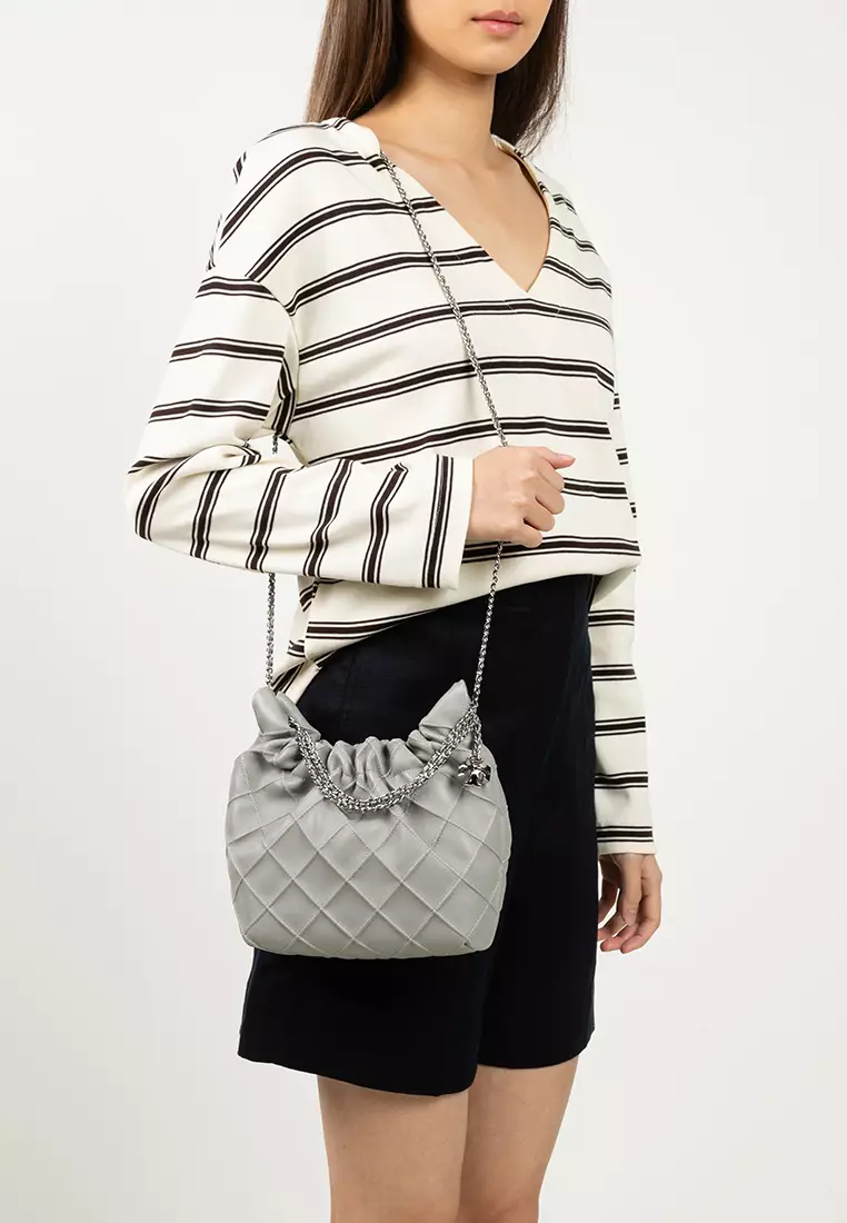 Buy Tory Burch Fleming Mini Drawstring Bag Online | ZALORA Malaysia