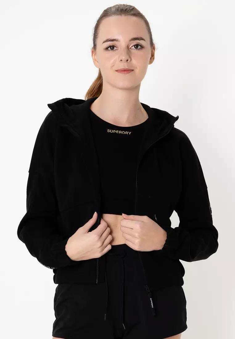Jual Superdry Code Tech Zip Hoodie Original 2024 | ZALORA Indonesia