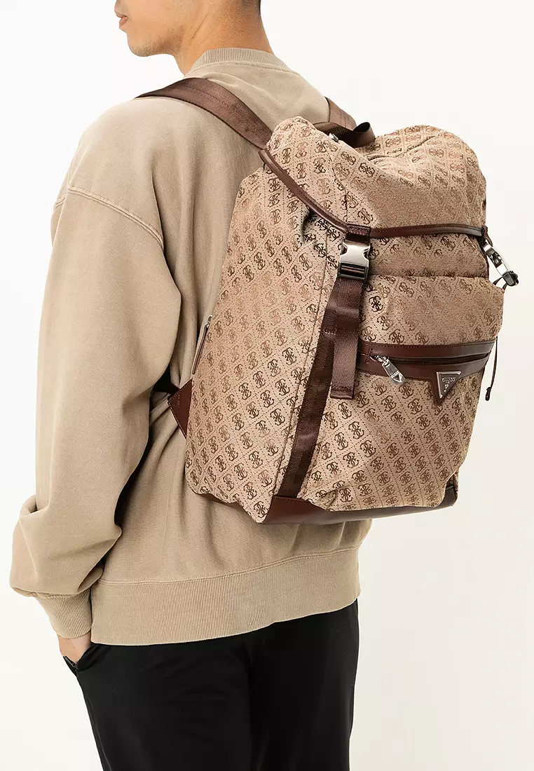 Buy Guess Roma Flap Backpack Online | ZALORA Malaysia