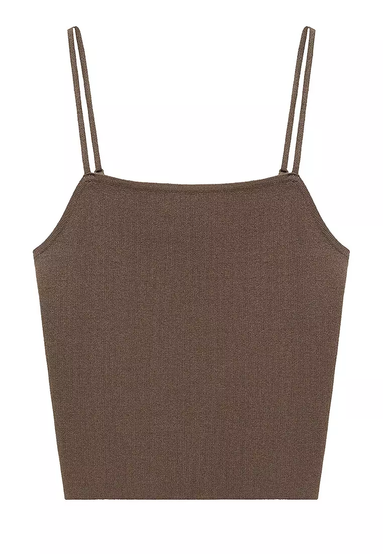 Jual Mango Knit Strap Top Original 2024 | ZALORA Indonesia