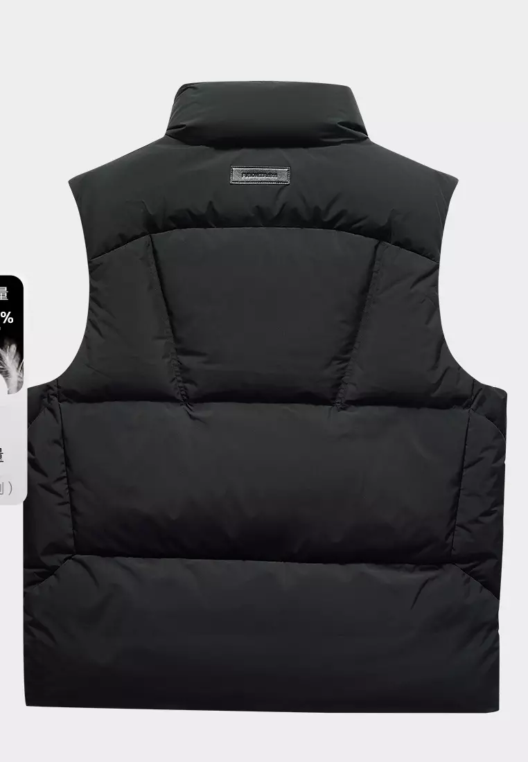 Buy FILA FILA FUSION INLINE FUSION LIFE X FUSIONEER FIELD OF CLASSIC Men Down Jacket Vest (Black ...