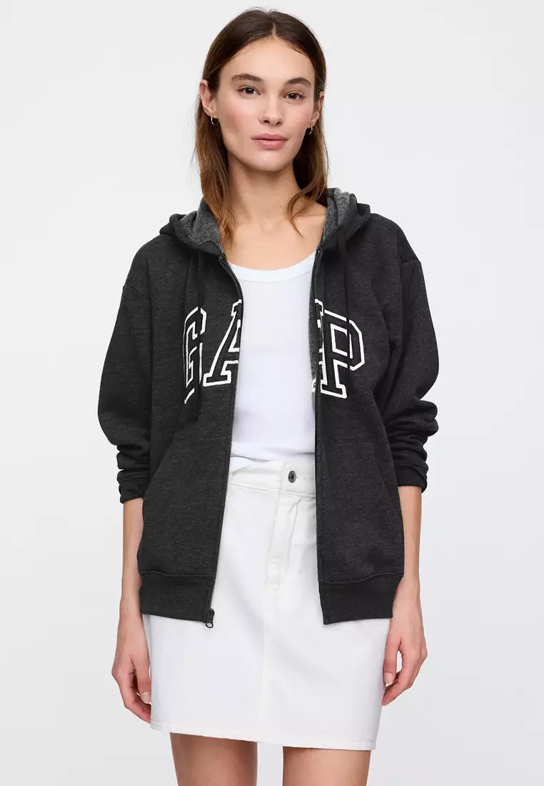 Jual GAP French Heritage Zip Hoodie Original 2025 | ZALORA Indonesia
