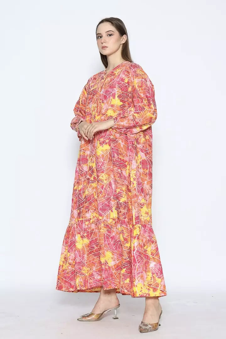 Jual Madamee Kaydi Dress Orange Original 2024 | ZALORA Indonesia