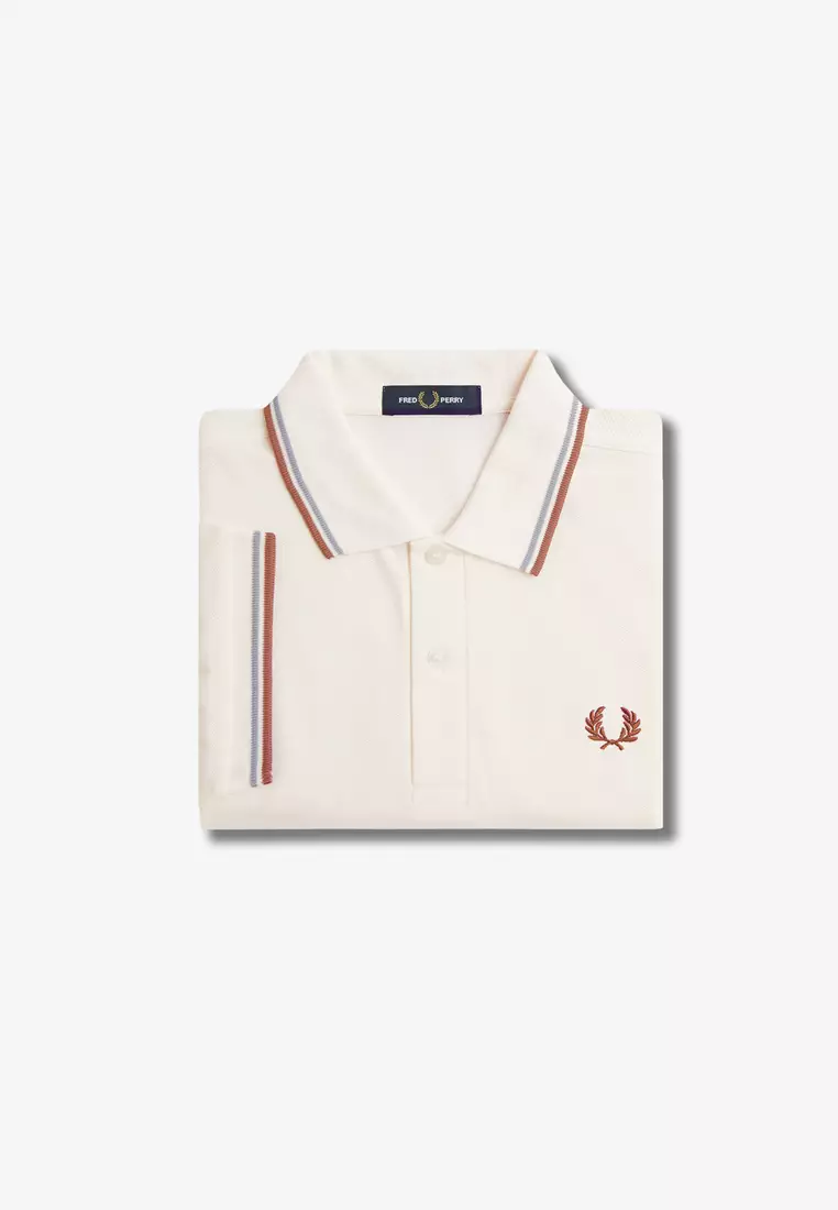 Buy Fred Perry Fred Perry M3600 Twin Tipped Fred Perry Shirt (Light ...