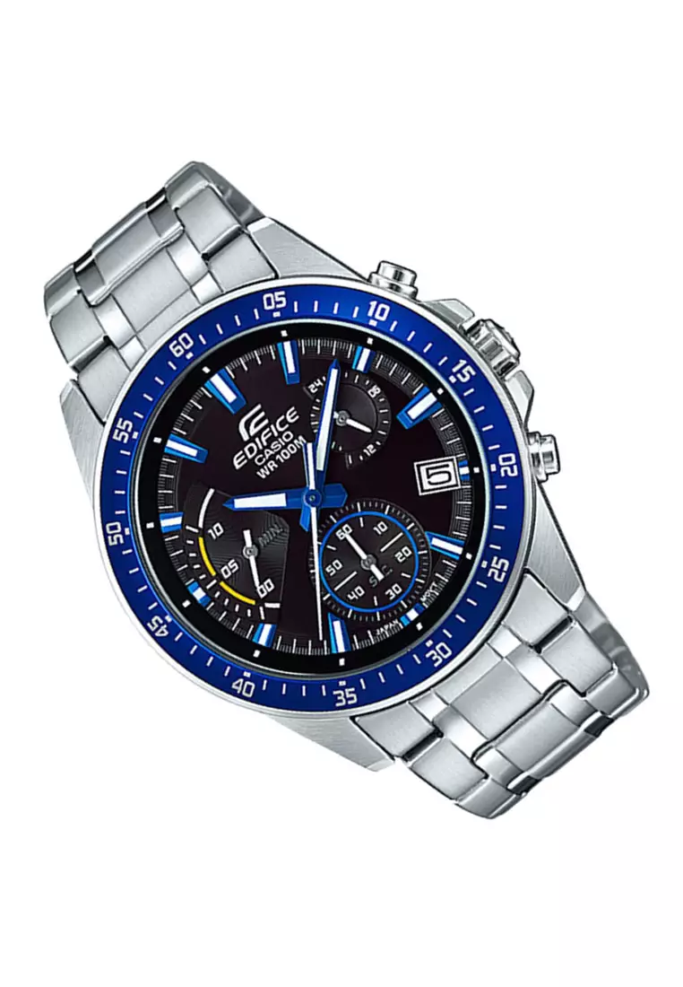 Buy Casio Edifice Chronograph Watch EFV-540D-1A2 2025 Online | ZALORA ...