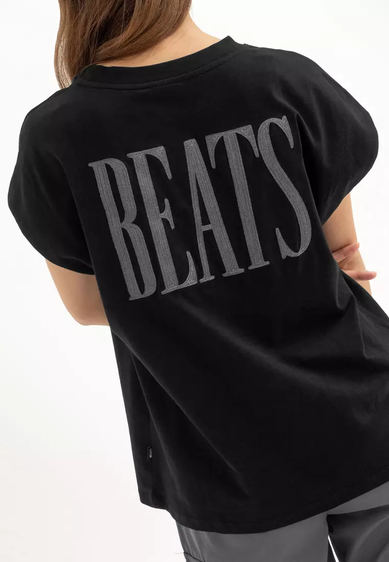 Buy DRUM DRUM SELECT Women Beats Embroidery Top- Black Online | ZALORA ...