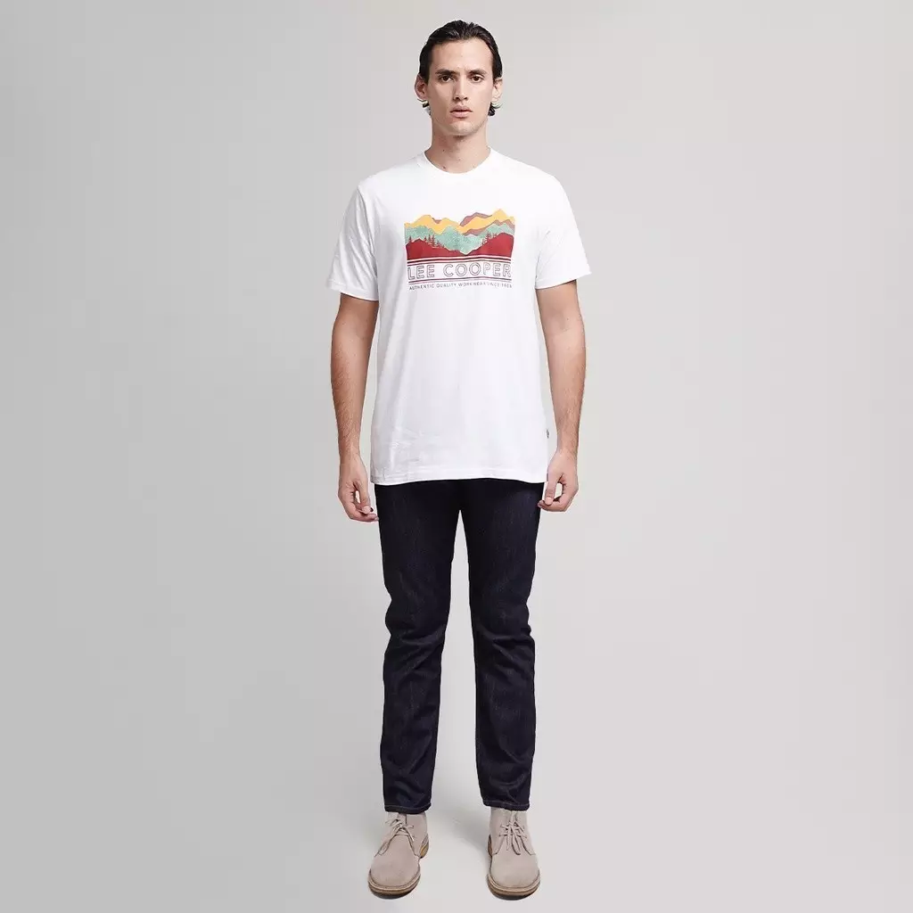 Jual Lee Cooper Lee Cooper Tapered Fit Jeans Arthur Raw-Medium Rinse ...