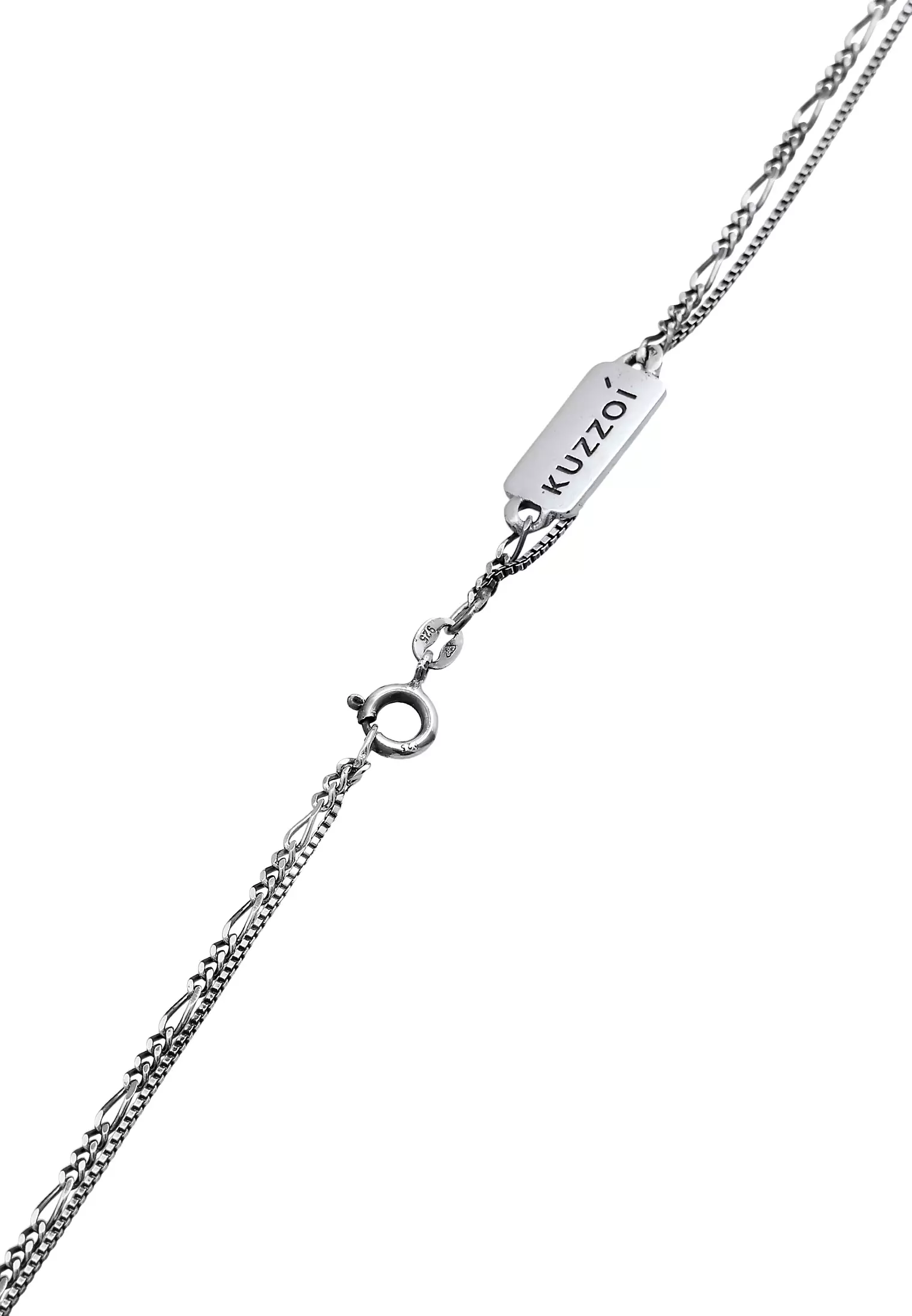 Buy Kuzzoi Men's Silver Layered Coin Pendant Necklace – Oxidised 2026 ...