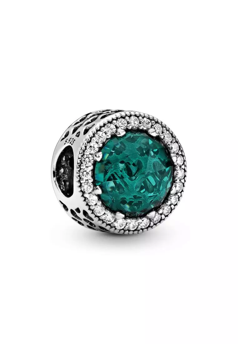 Buy PANDORA Pandora Green Radiant Hearts Charm Online | ZALORA Malaysia