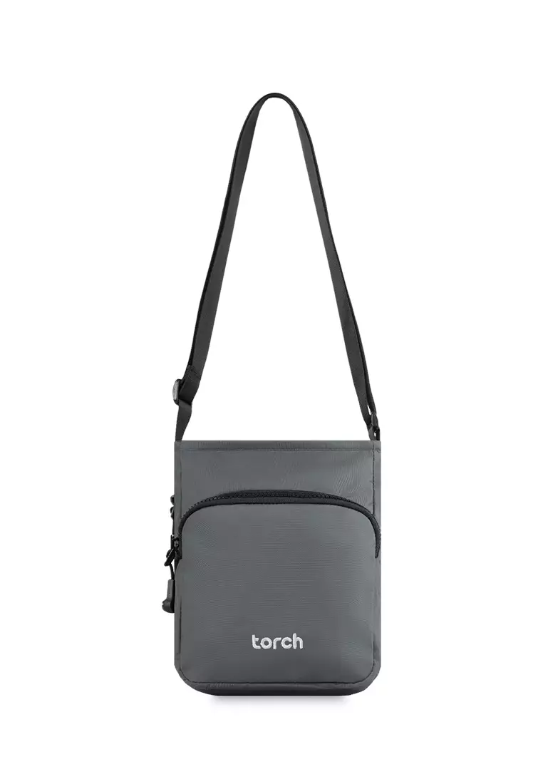 Jual TORCH.ID Torch Kunpo Grey Sling Bag Original 2025 | ZALORA Indonesia