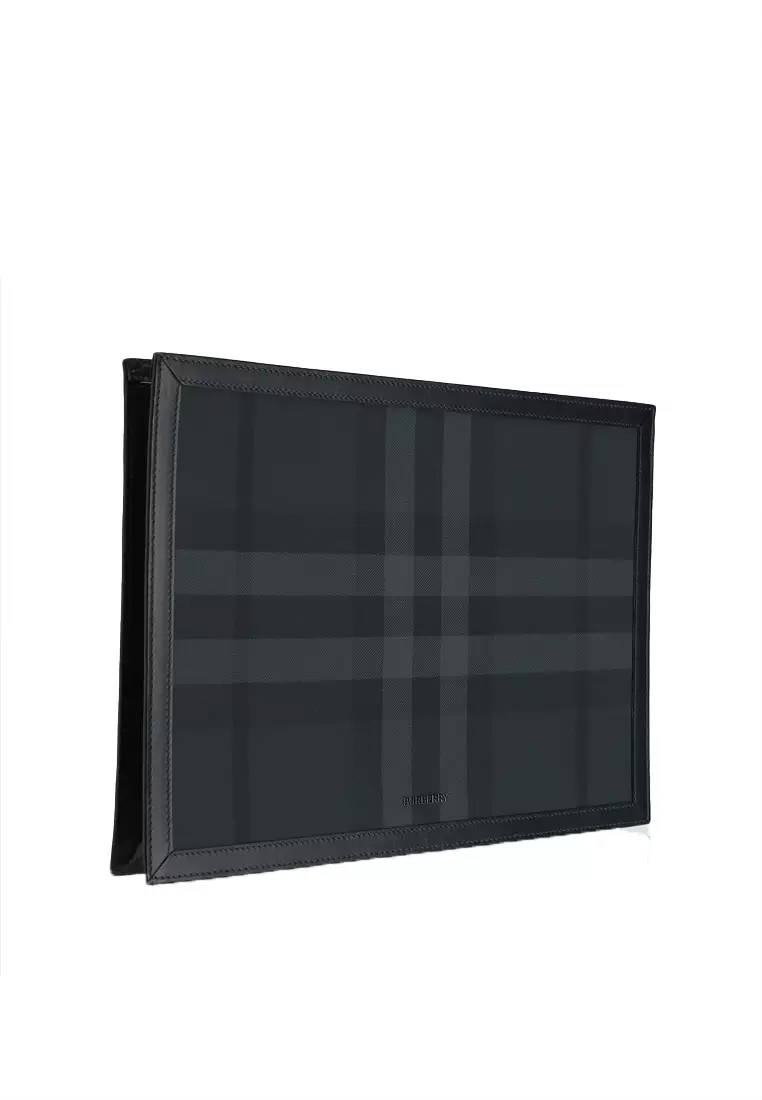 Buy BURBERRY Check Pouch Online | ZALORA Malaysia