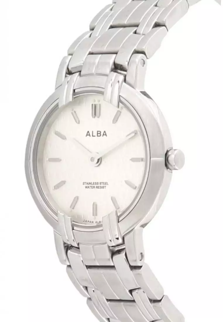 Jual Alba Jam Tangan Wanita Alba Original Garansi Resmi Strap Stainless ...