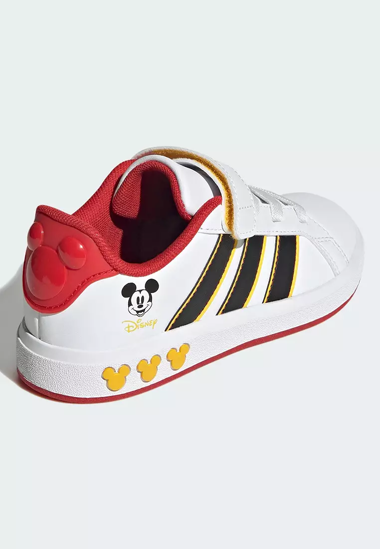 Jual ADIDAS Disney Mickey Mouse Grand Court Kids' Shoes Original 2025 ...