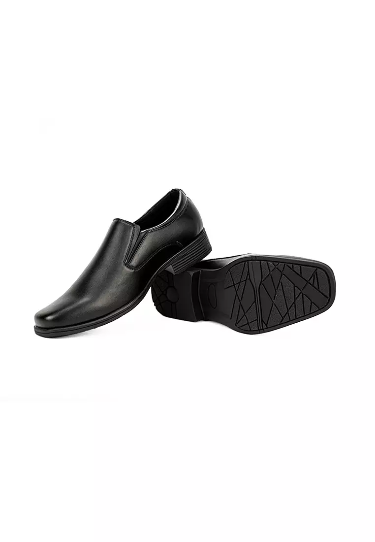 Buy Mario D' boro Runway Men's Formal Slip On Shoes MW 22706 Black 2025 ...