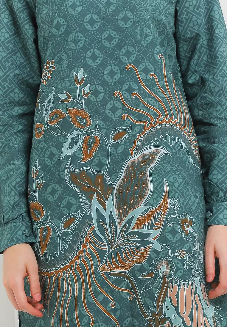 Jual Krisna Batik Thalia Tunic Batik Katun Wanita Original 2025 | ZALORA Indonesia