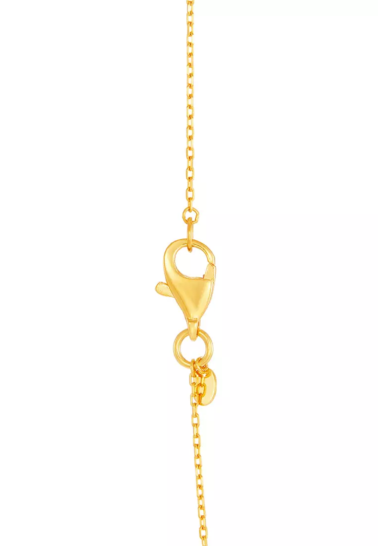 Buy HABIB HABIB Oro Italia 916 Yellow and White Gold Necklace ...