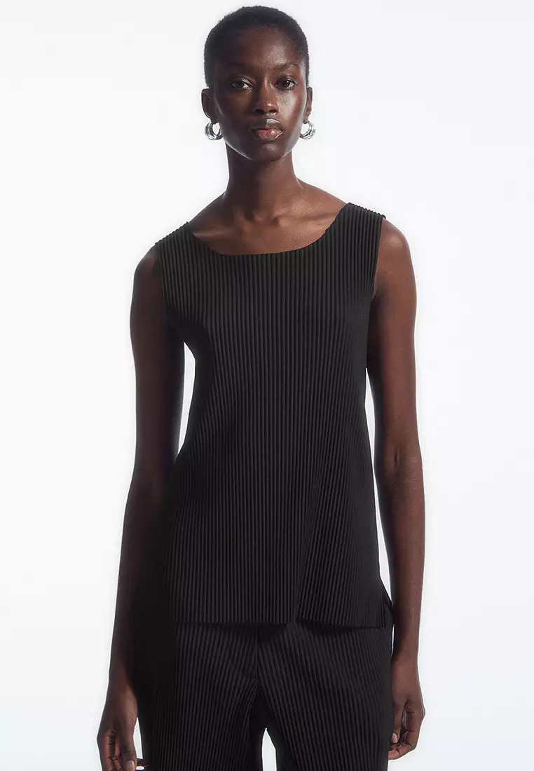 Buy COS Ribbed Tank Top 2025 Online | ZALORA