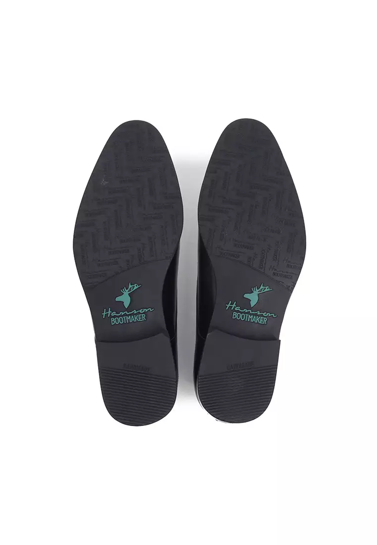 線上選購 Hanson Bootmaker Hanson Bootmaker Lace-up Derby - Black | ZALORA 台灣