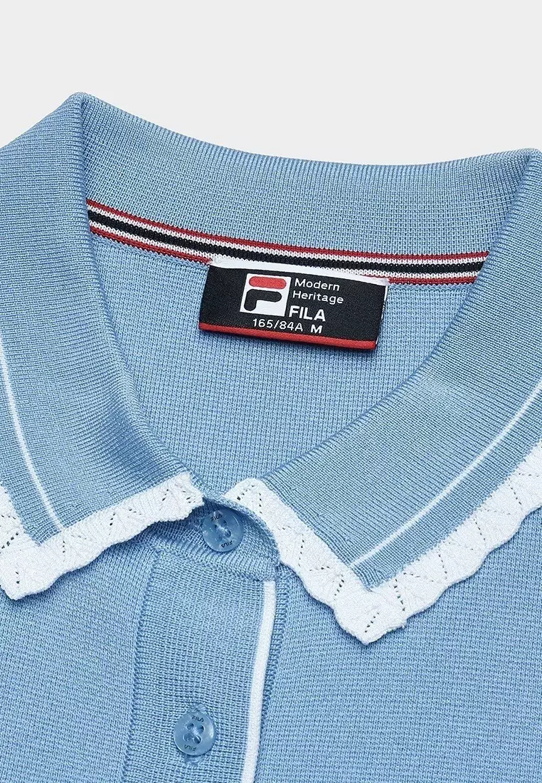 Buy FILA FILA CORE STADIUM ELEGANCE MODERN HERITAGE Women Dress in Blue ...