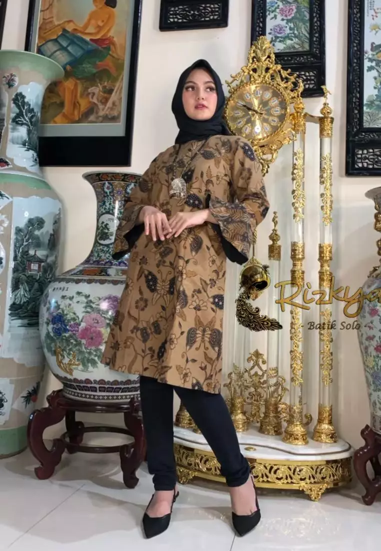 Jual RIZKYA BATIK Dress Miranda 2 Original 2025 | ZALORA Indonesia