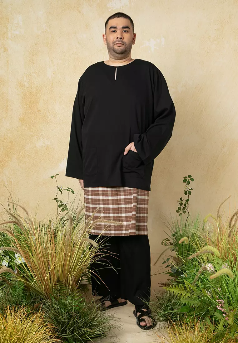 網上選購 ZALIA BASICS Plus Size Teluk Belanga with Sampin Set 2025 系列 ...