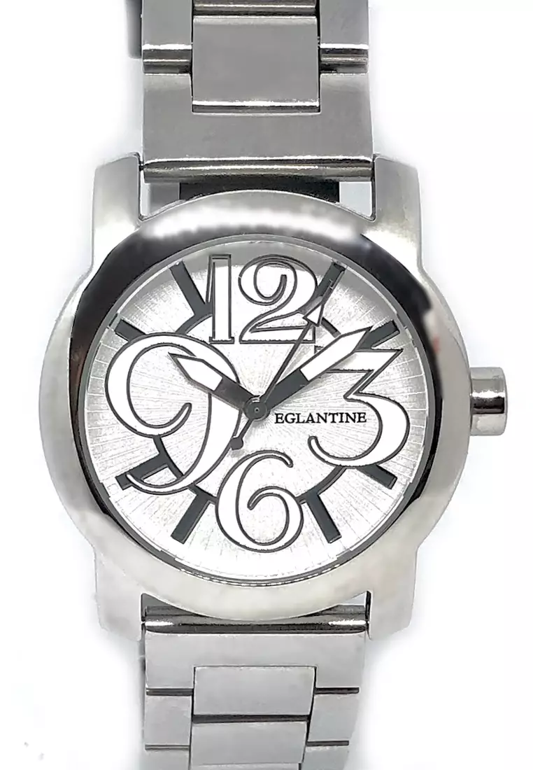 Buy EGLANTINE Sara Steel quartz Watch on steel bracelet 2025 Online ...