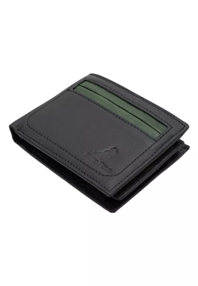 Buy Euro Polo Pebble Leather Flip ID Cards Bifold Wallet EWB 40353 ...