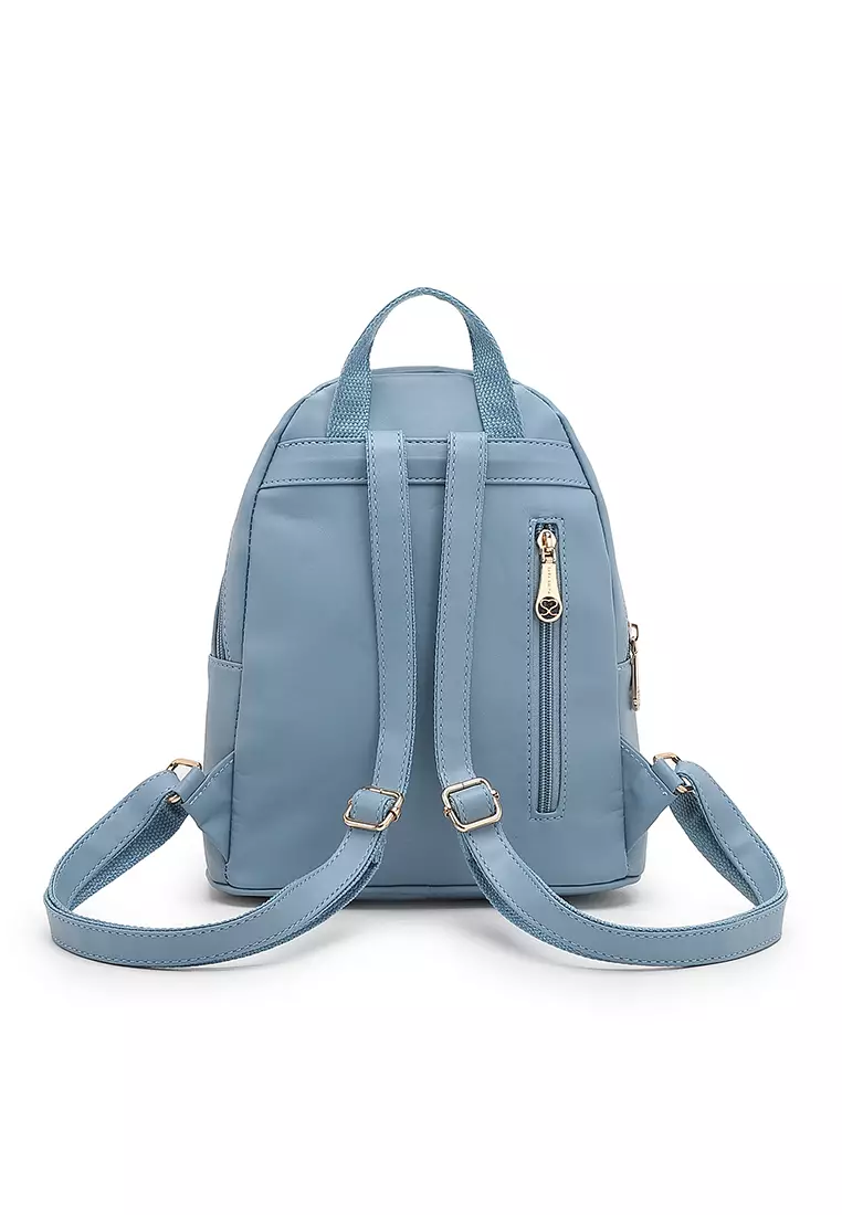 Buy Sara Smith Women's Monogram Mini Backpack - Blue 2026 Online | ZALORA