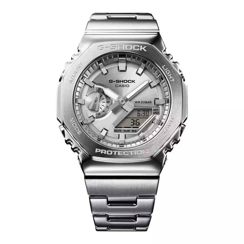 Jual Casio Jam Tangan Pria Casio G-Shock GM-2110D-7ADR G-Steel CasiOak ...