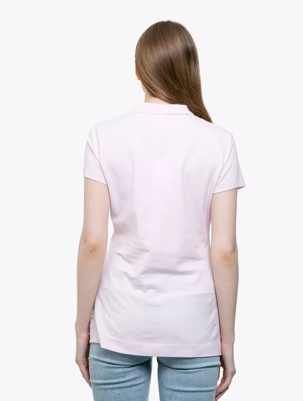 Jual Tommy Hilfiger TOMMY HILFIGER - SLIM CRPRT LOGO POLO - CRADLE PINK ...