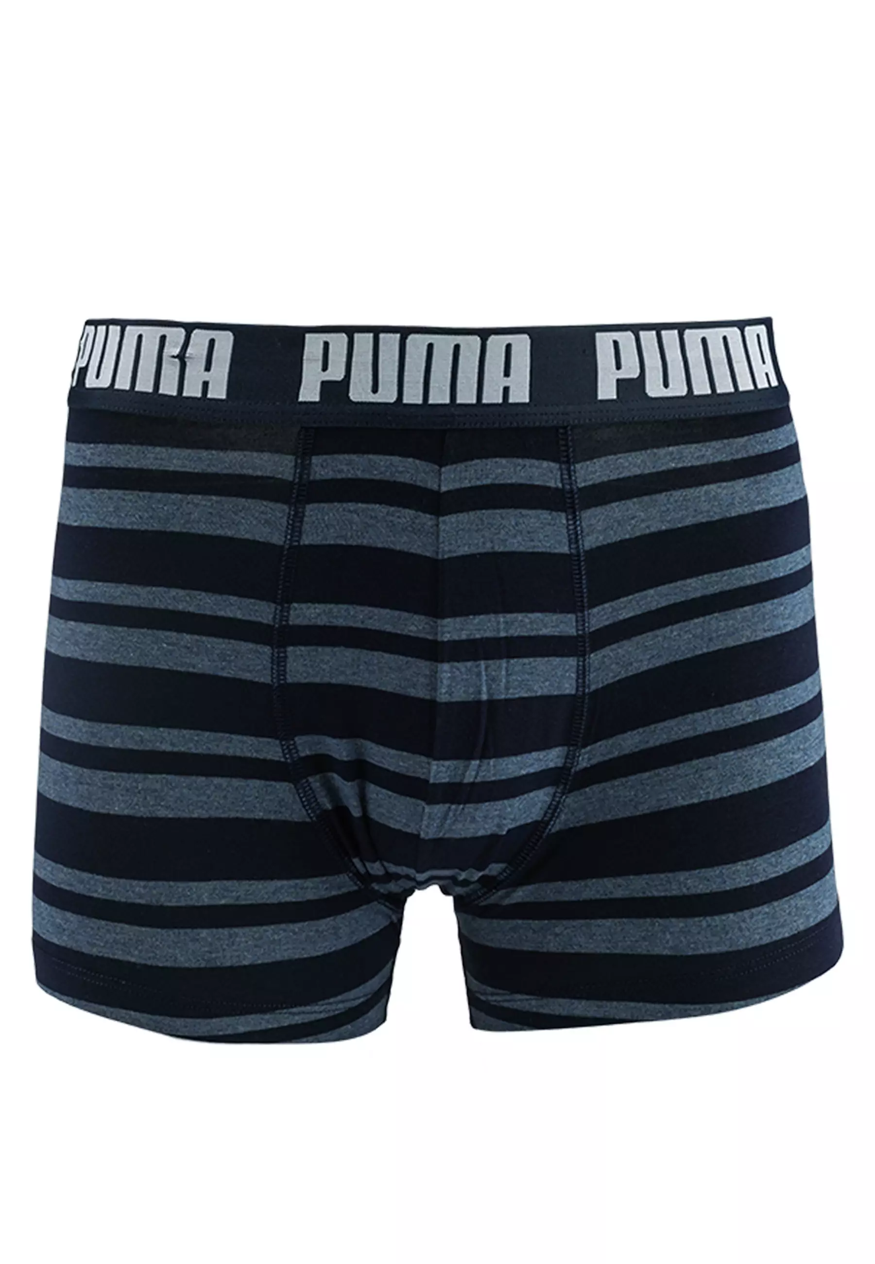 Buy PUMA Bodywear Men Everyday Heritage Stripe Boxers 2-Pack 2025 ...