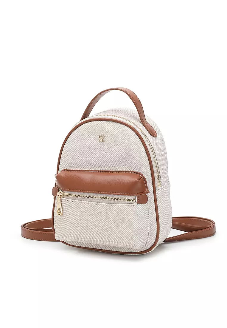 Buy Sara Smith Women's Mini Backpack - White 2025 Online | ZALORA Philippines