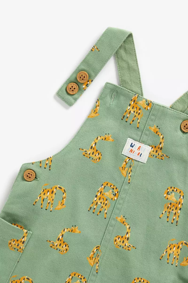 Jual Mothercare Mothercare Giraffe Bibshorts And Bodysuit Set - Setelan ...