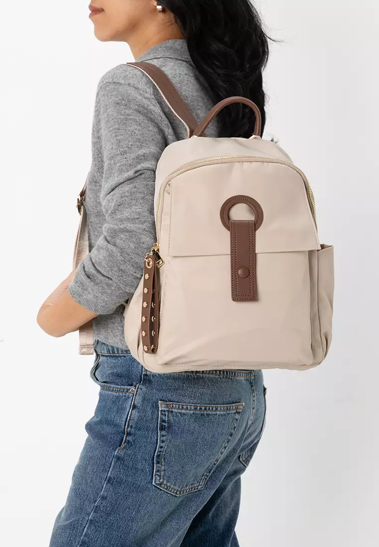 Buy Bagstation Nylon Small Backpack 2025 Online | ZALORA