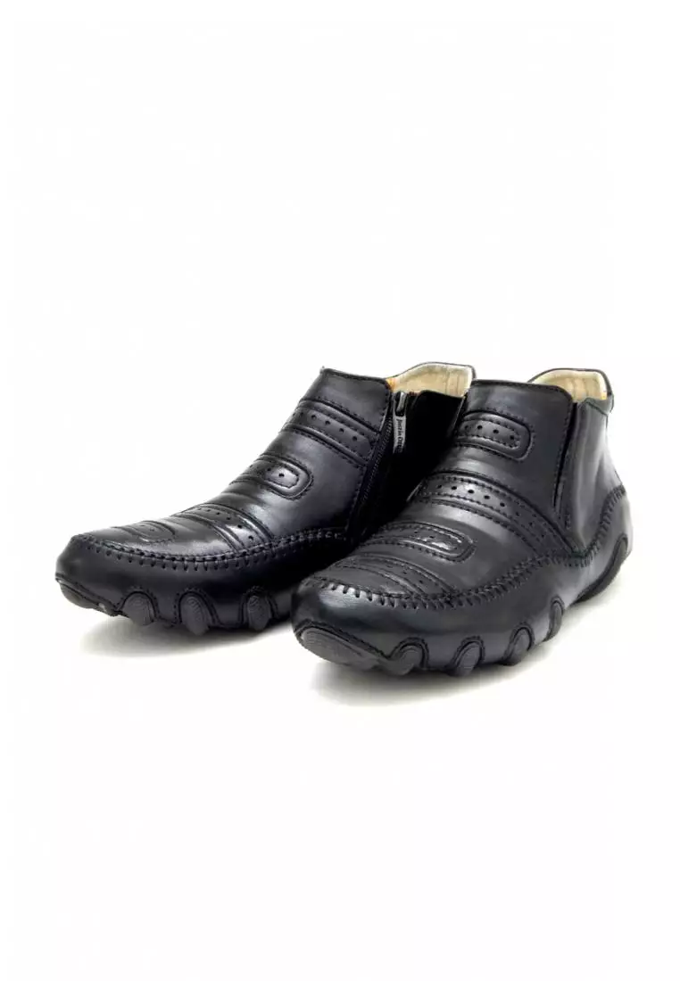 Jual Justin Otto Sepatu kulit casual boots Justin Otto pria art Porsche ...