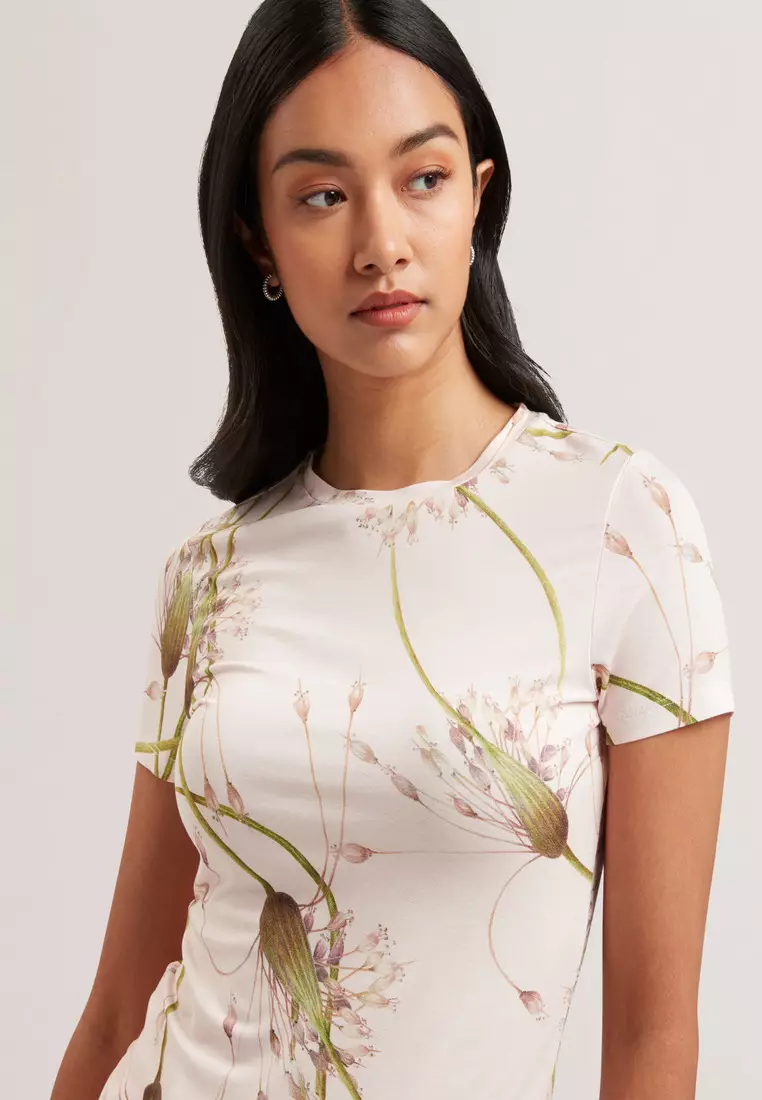 Buy TED BAKER PRINTED FITTED TEE 2026 Online | ZALORA