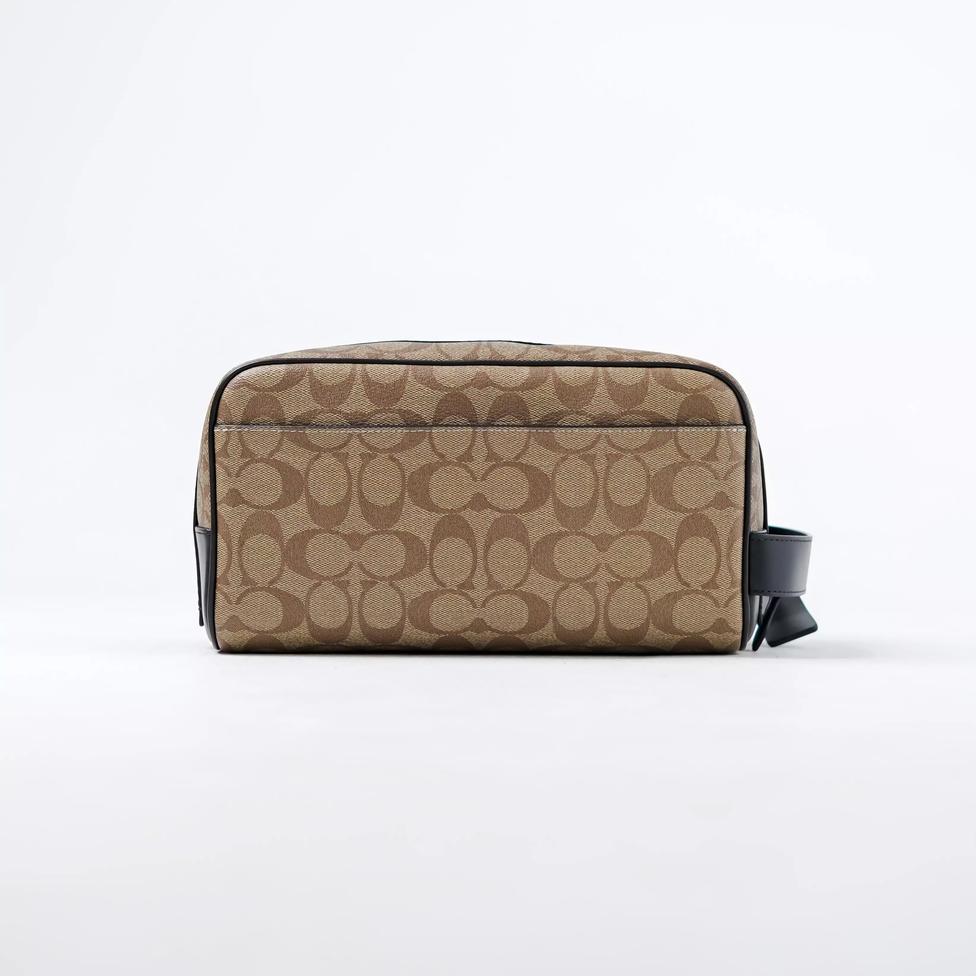 Jual Coach Tas COACH CC MONOGRAM BROWN POUCH CLUTCH 100% ORIGINAL ...