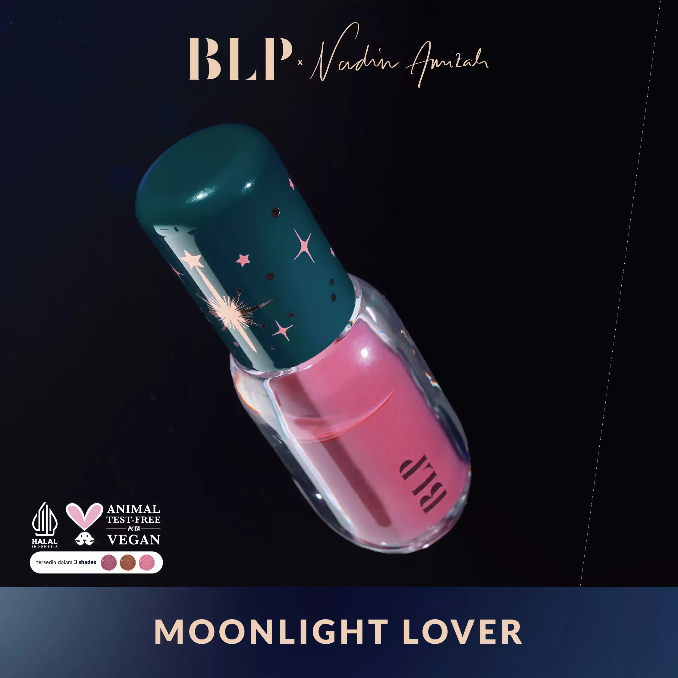 Jual BLP Beauty BLP x Nadin Amizah - Moon Blush Moonlight Lovers ...