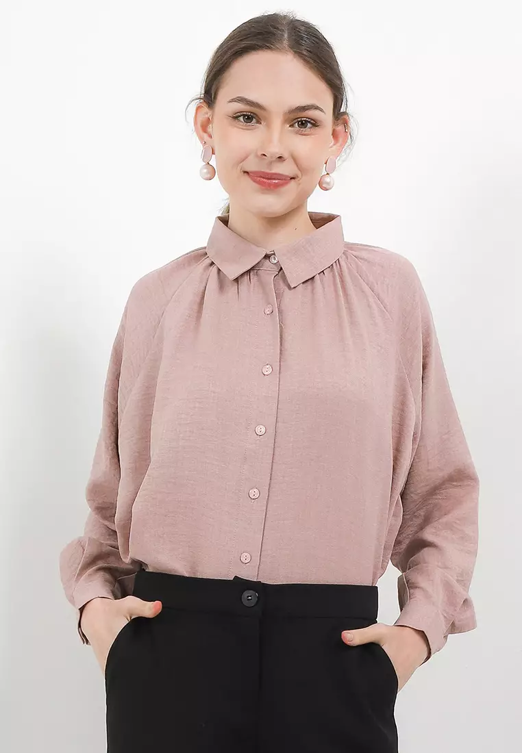 Jual WHITE|MODE Gendhis Shirts Original 2026 | ZALORA Indonesia